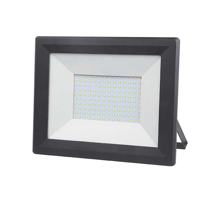 LED reflektor E-light 100W 6400K crni | MASS-light Hrvatska